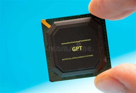 Gpt Generative Pretrained Transformer Stock Image Image Of