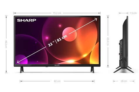 32" HD Ready | 32FA2E - Sharp Europe