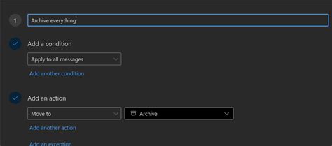 Outlook Com Archive All Emails In Outlook Web Applications Stack Exchange