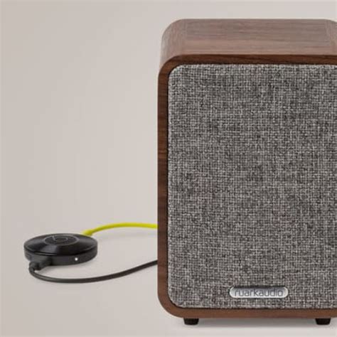Ruark Audio Mr1 Mkii Bluetooth Speaker System Rich Walnut At