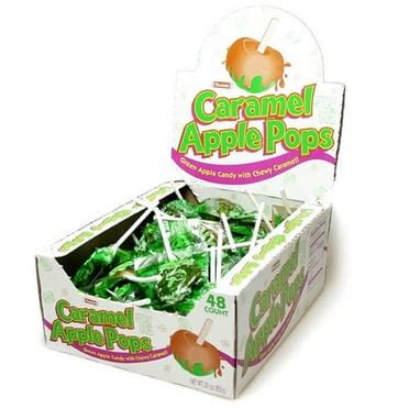 Tootsie Caramel Apple Pops Candies 94 Oz