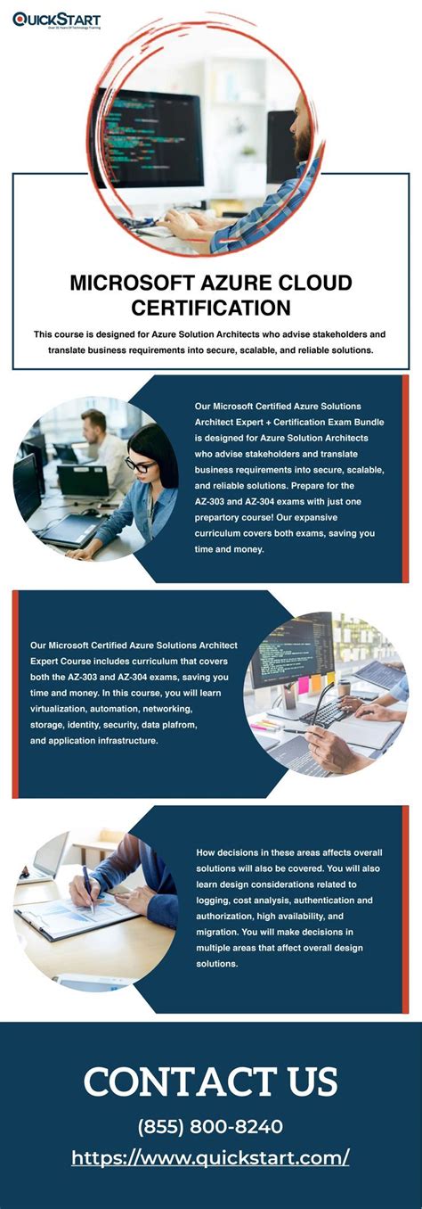 Microsoft Azure Cloud Certification Quickstart Solution Architect Microsoft Business