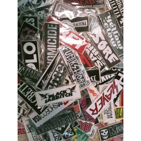 Jual Stiker Permanen Random 100 Pcs Shopee Indonesia