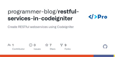 Github Programmer Blogrestful Services In Codeigniter Create Restful Webservices Using