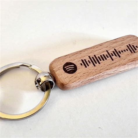 The Weeknd Spotify Code Keyring Laser Engraved Etsy
