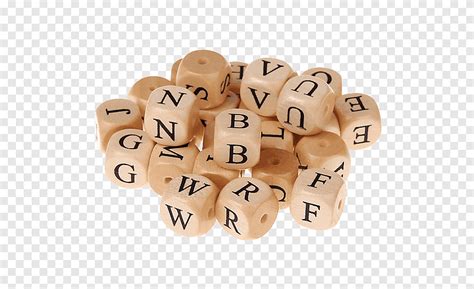 나무 편지 구슬 팔찌 알파벳 구슬 큐브 보석 기타 펜 던 트 Png Pngegg