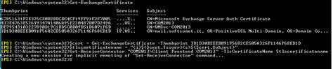 assign tls certificate to client frontend receive connector helpdesk