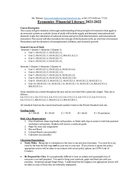 Fillable Online Econ Syllabus Fax Email Print PdfFiller