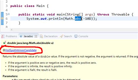 java determining whether a particular jdk method typically has an intrinsic implementation