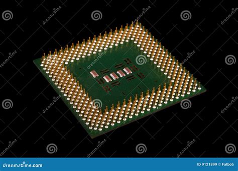 Processor Pins Stock Image Image Of Computer Electronics