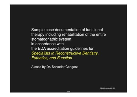Pdf Sample Case Documentation Of Functional Therapy Including