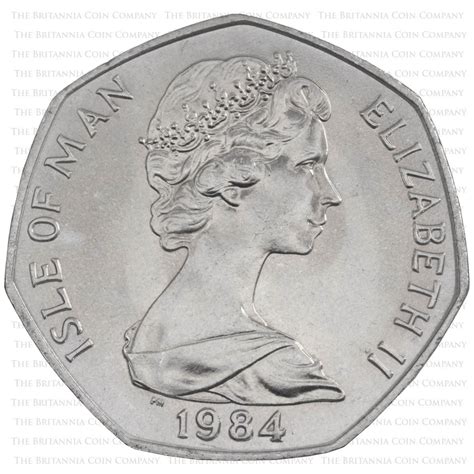 1984 Isle Of Man Christmas 50p Steam Train