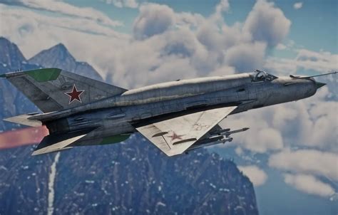 Обои СССР ОКБ МиГ Фронтовой истребитель МиГ 21СМТ на телефон и рабочий стол раздел авиация