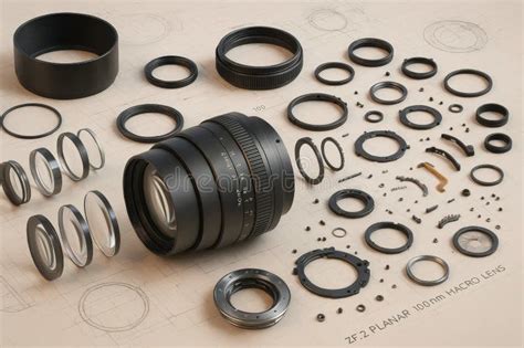 Exploring The Inner Workings A Detailed Look At A Camera Lens And Its