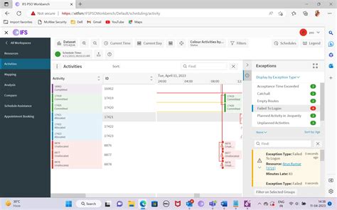 PSO Manual Commit Issue IFS Community