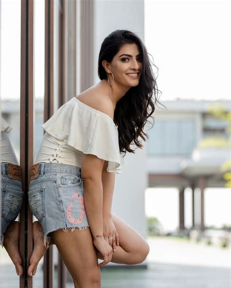 Varalaxmi Sarathkumar In Denim Shorts Kerala Com