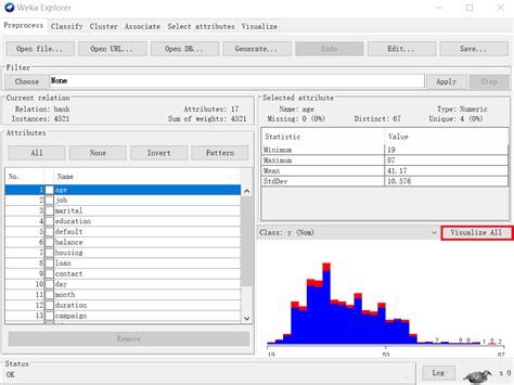 使用weka进行数据可视化weka数据可视化 Csdn博客