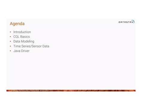 Introduction To Cql And Data Modeling With Apache Cassandra Ppt