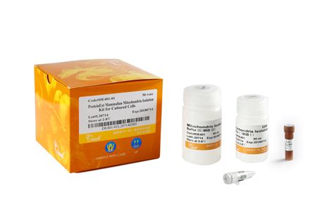 Proteinext® Mammalian Mitochondria Isolation Kit For Cultured Cells Transgen Biotech Co Ltd