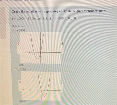 solved mo cadialy lava graph the equation with a graphing