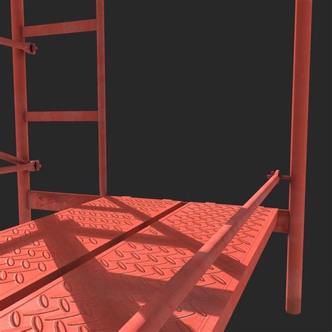 D Model Of Scaffolding Structure