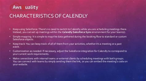 How To Integrate Calendly With Salesforce Pptx