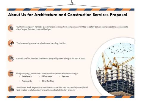 Building Engineering Services Proposal About Us For Architecture And