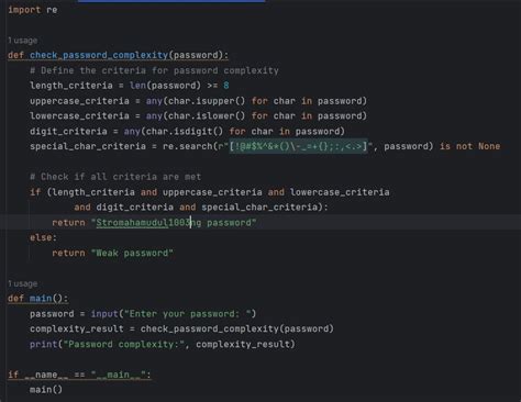 How Checkpasswordcomplexity Functions Works Md Mahamudul Hasan Posted On The Topic Linkedin