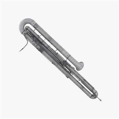 3d Contrabassoon Model Turbosquid 1738688