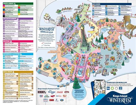 Kings Island Winterfest Map Has Been Cedar Point Nation Facebook