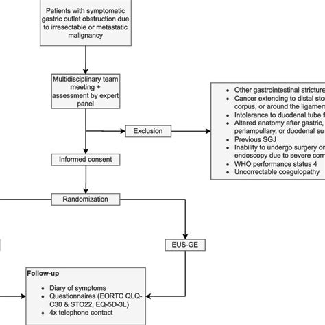 Study Flowchart Eus Ge Endoscopic Ultrasonography Guided Download