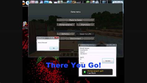 Minecraft Item Spawner Hack V10 Youtube