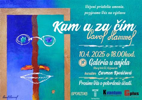 Výstava Pavol Hammel Kam A Za čím Región Vysoké Tatry