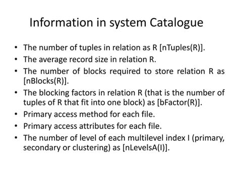 cost estimation for query optimization