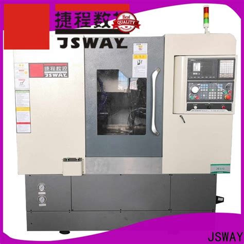 Safe Cnc Lathe Machine Specification Torno With Tailstock For Factory Jsway