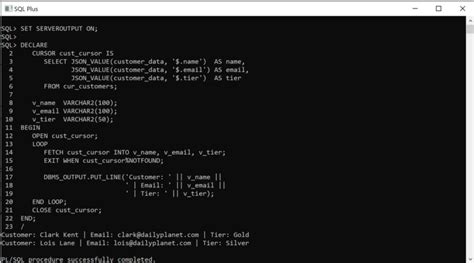 how to run an oracle procedure in background vinish dev