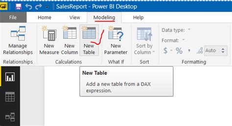 How To Create A New Calculated Table From Existing Table In Power Bi Power Bi Analytics