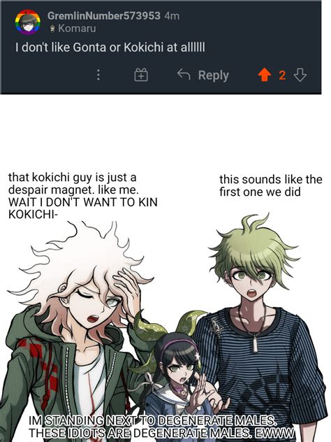 Nagito And Rantaro Read Yo Confessions 4 Ft Tenko R Danganronpa