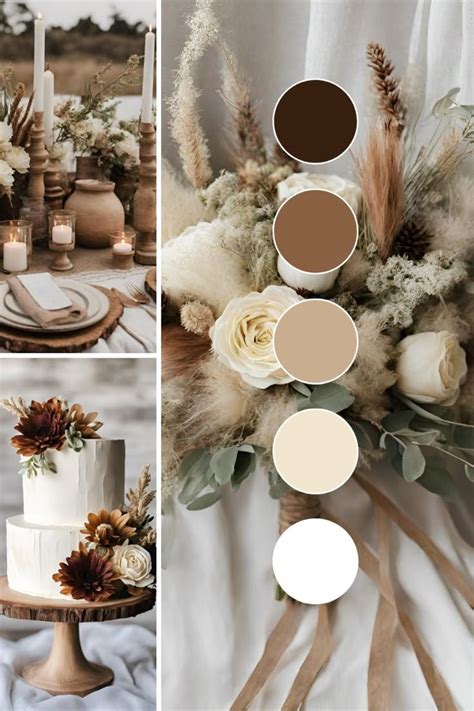 Rustic Boho Wedding Color Ideas Beautiful Rustic Boho And Ivory