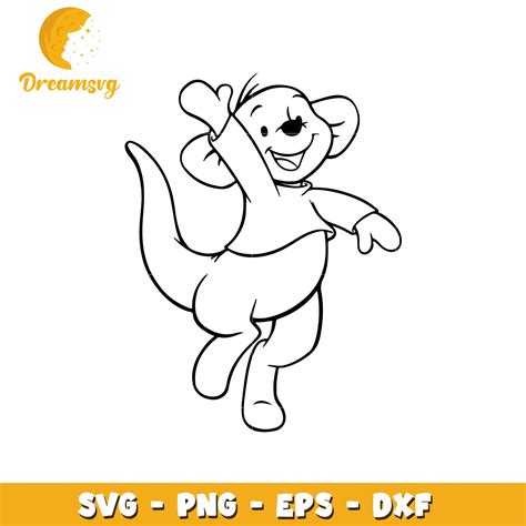 Roo Svg Cut File Png Eps Dxf Dreamsvg Store