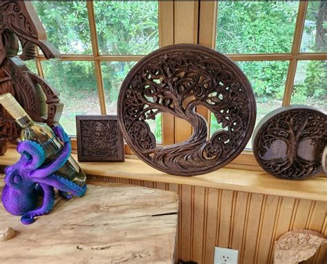 Tree Of Life Stl File For CNC Router Etsy