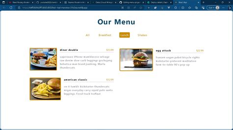 GitHub Shubham Menu Project A Fully Responsive Menu Project Using React And Tailwind CSS