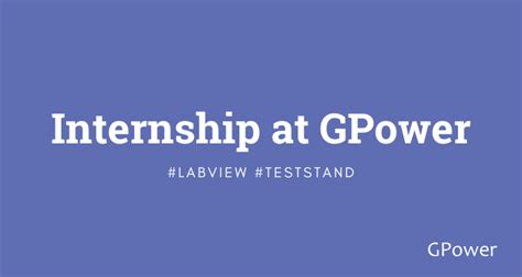 Internship Testing And Measuring The Worlds Systems [labview And Teststand]