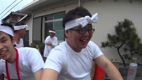 2015年 阿月神明祭 裸ん坊 西の浜 到着 YouTube