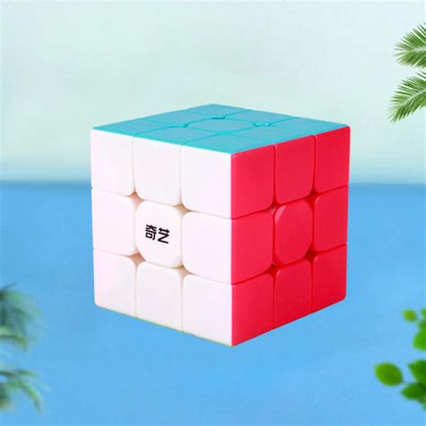 Rubiks Cube 3x3 Stickerless Magnetic Speed Cube Qiyi Rubik Cube Super