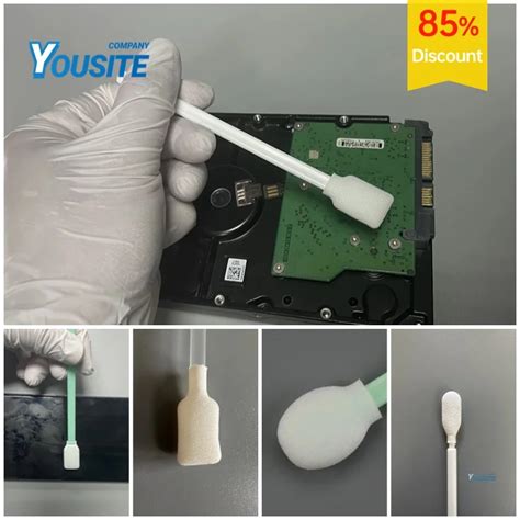 Polyester Tip Swabs Vs Foam Cleanroom Swabs Industrial Cleaning Swabs