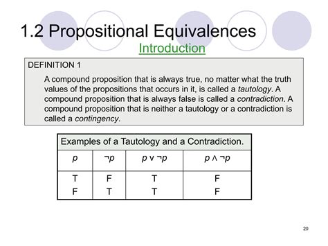 Chapter 1 The Foundations Logic And Proofs Ppt