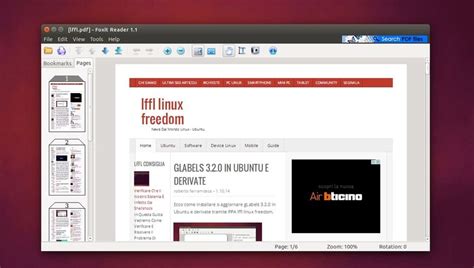Foxit Reader 11 In Ubuntu E Derivate Linux Freedom