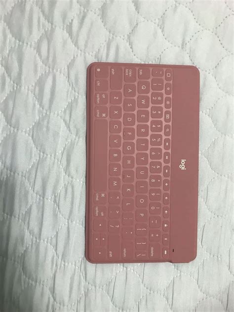 Logitech Keyboard Pink Computers Tech Parts Accessories Other Accessories On Carousell