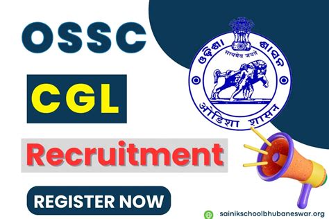 OSSC CGL Recruitment Apply Now For Vacancies Check Eligibility Dates Notification